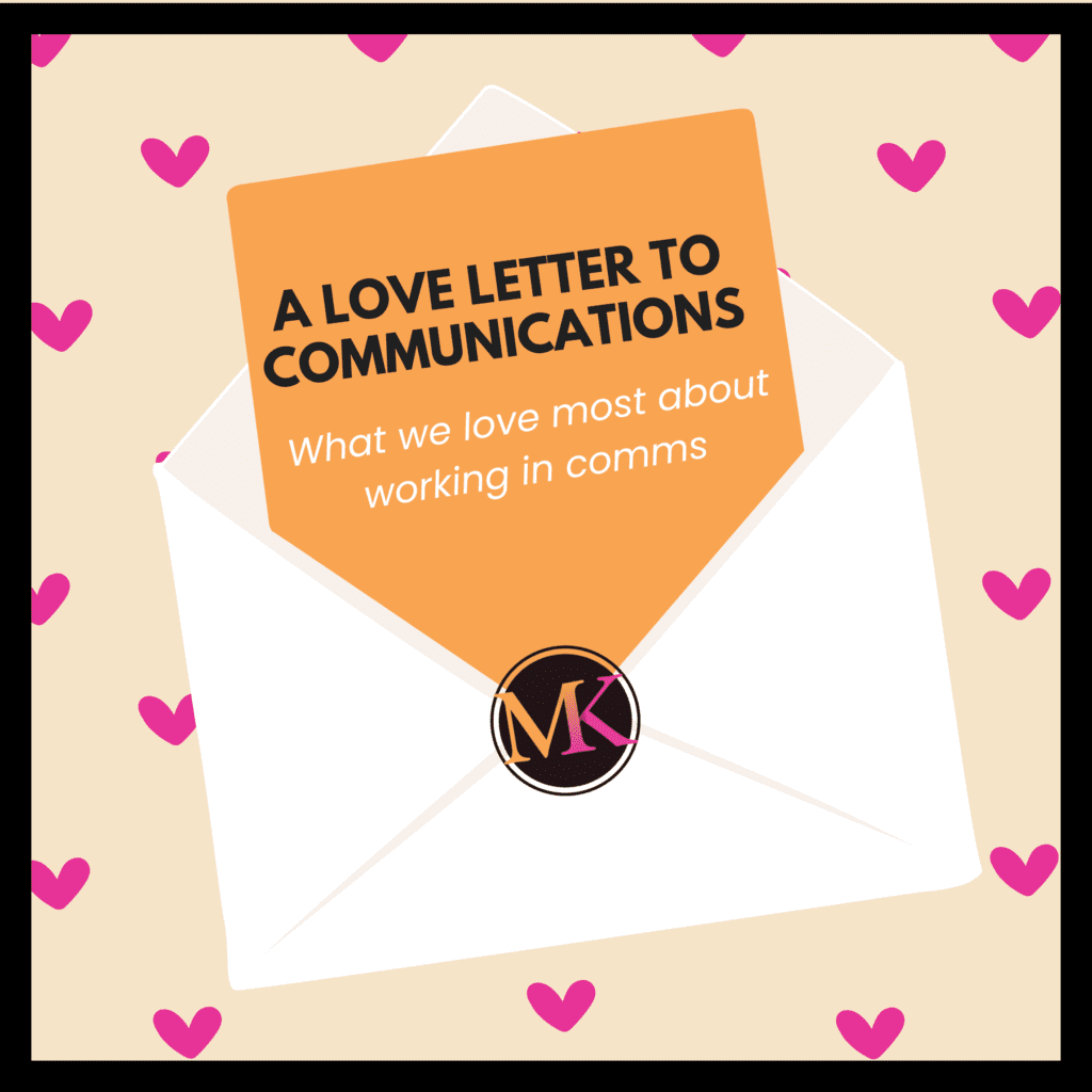 A Love Letter to Communications: Happy Valentine’s Day from Mindful Kreative - Mindful Kreative